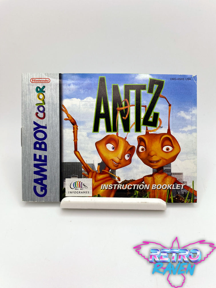 Antz - GBC Manuals – Retro Raven Games