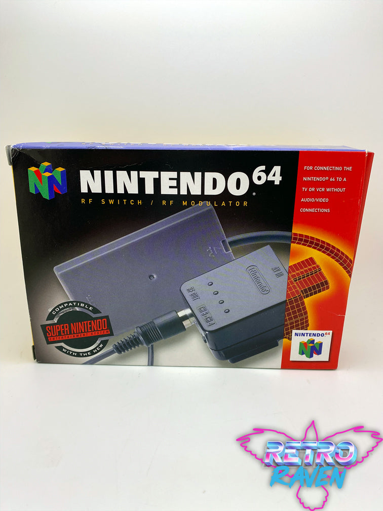 Nintendo 64 RF Switch - Complete – Retro Raven Games