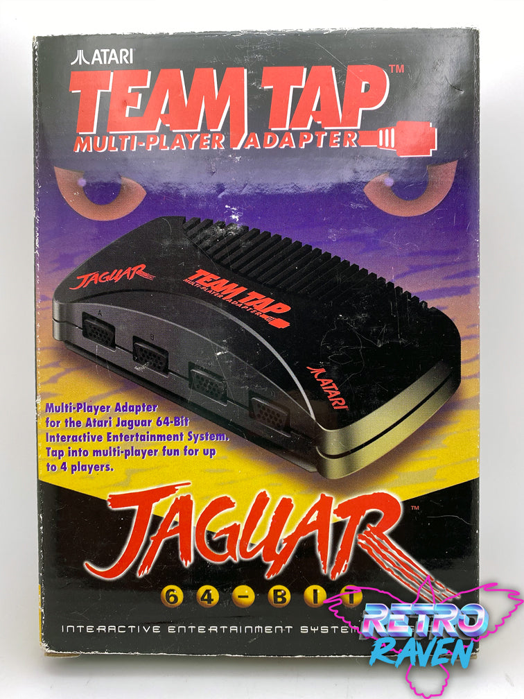 Team Tap Multiplayer Adapter - Complete - Atari Jaguar – Retro Raven Games