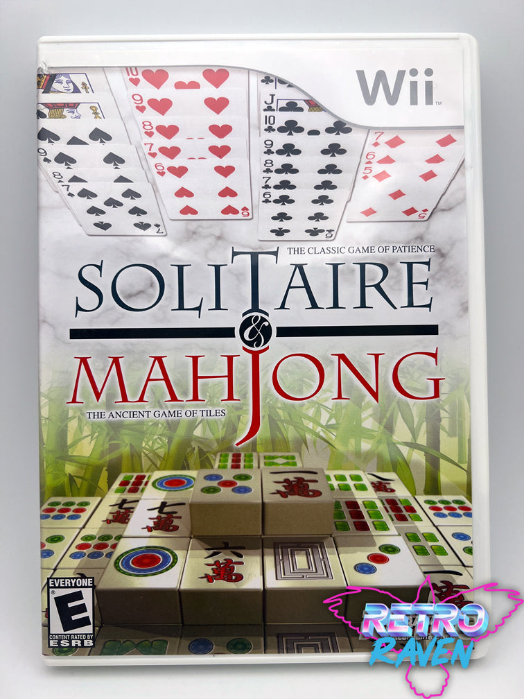 Solitaire & Mahjong - Nintendo Wii – Retro Raven Games