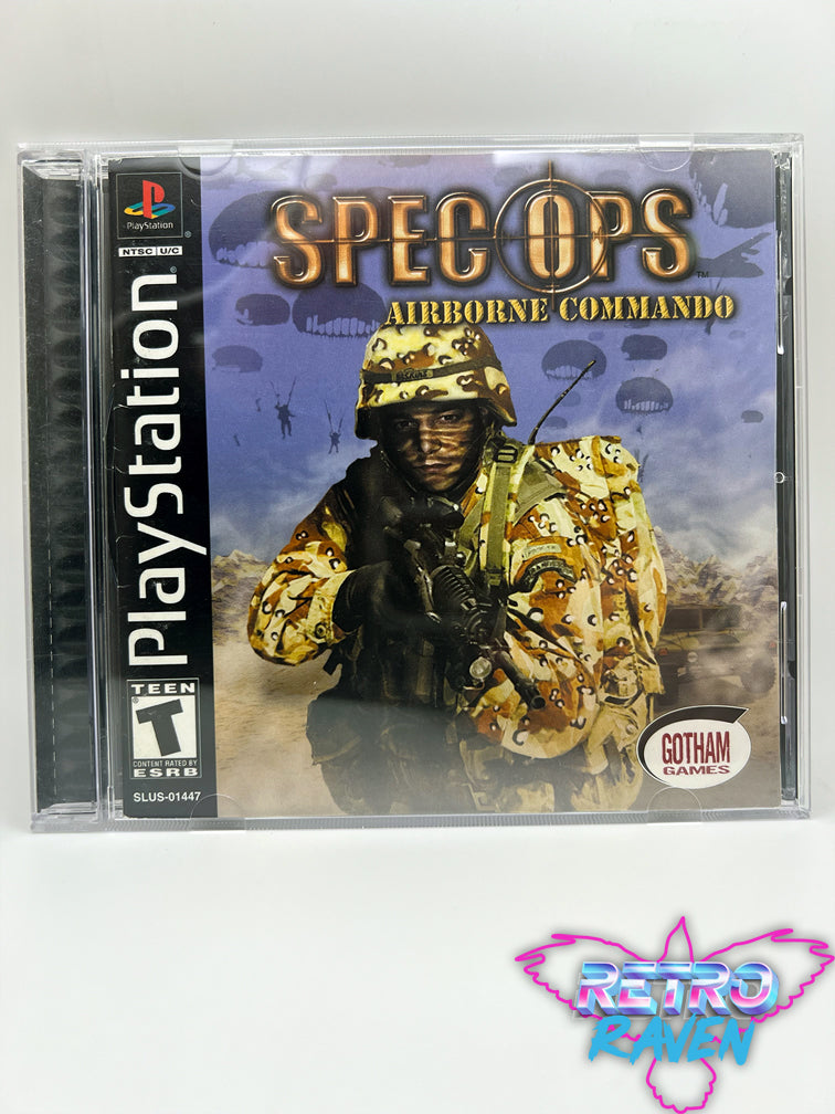 Spec Ops: Airborne Commando - PlayStation 1 – Retro Raven Games