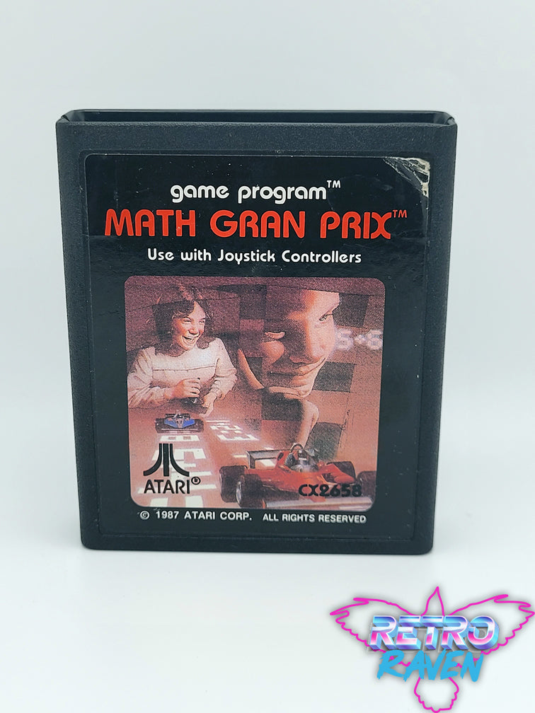 Math Gran Prix - Atari 2600 – Retro Raven Games