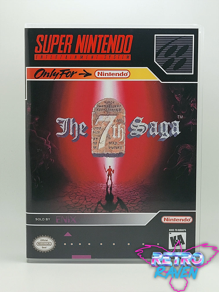 The 7th Saga - Super Nintendo – Retro Raven Games