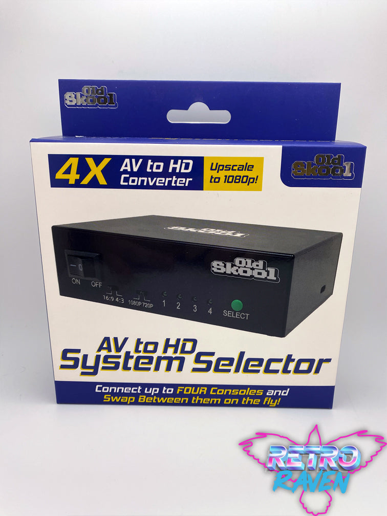 AV to HD System Selector – Retro Raven Games