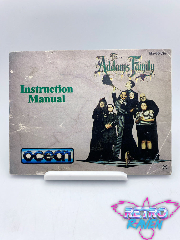 The Addams Family - NES Manual – Retro Raven Games