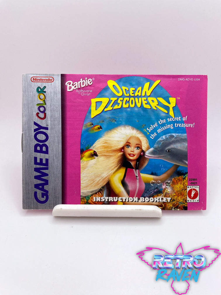 Barbie: Ocean Discovery - GBC Manuals – Retro Raven Games