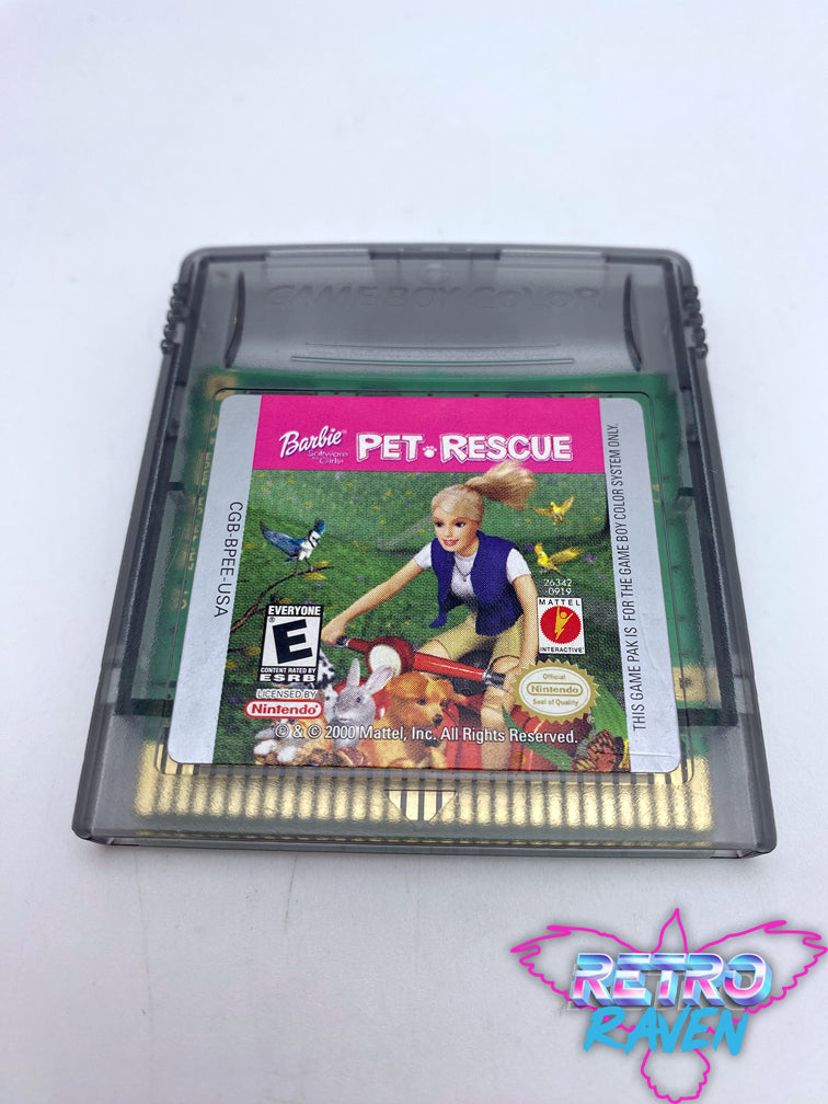 Barbie: Pet Rescue - Game Boy Color – Retro Raven Games