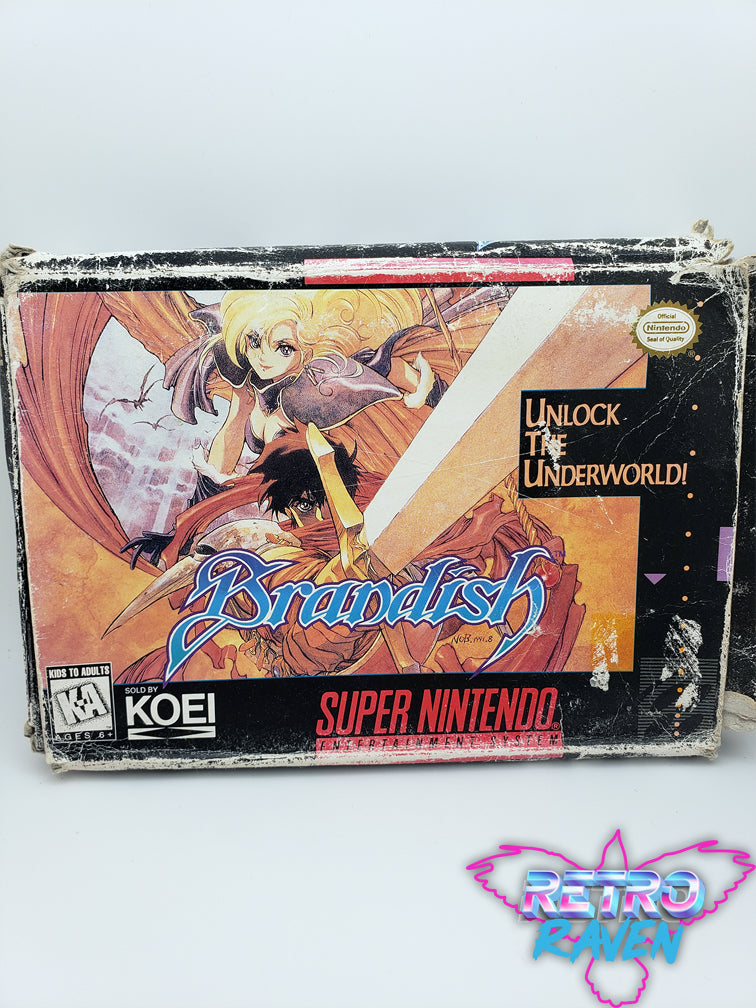 Brandish - Super Nintendo - Complete – Retro Raven Games