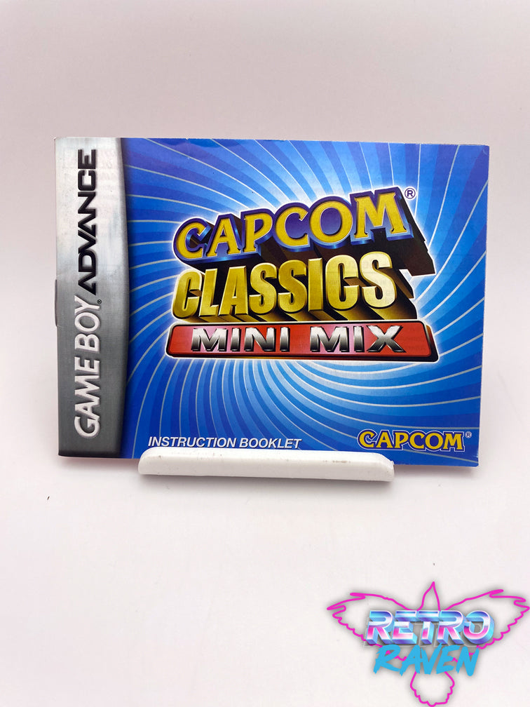 Capcom Classics Mini Mix - GBA Manual – Retro Raven Games