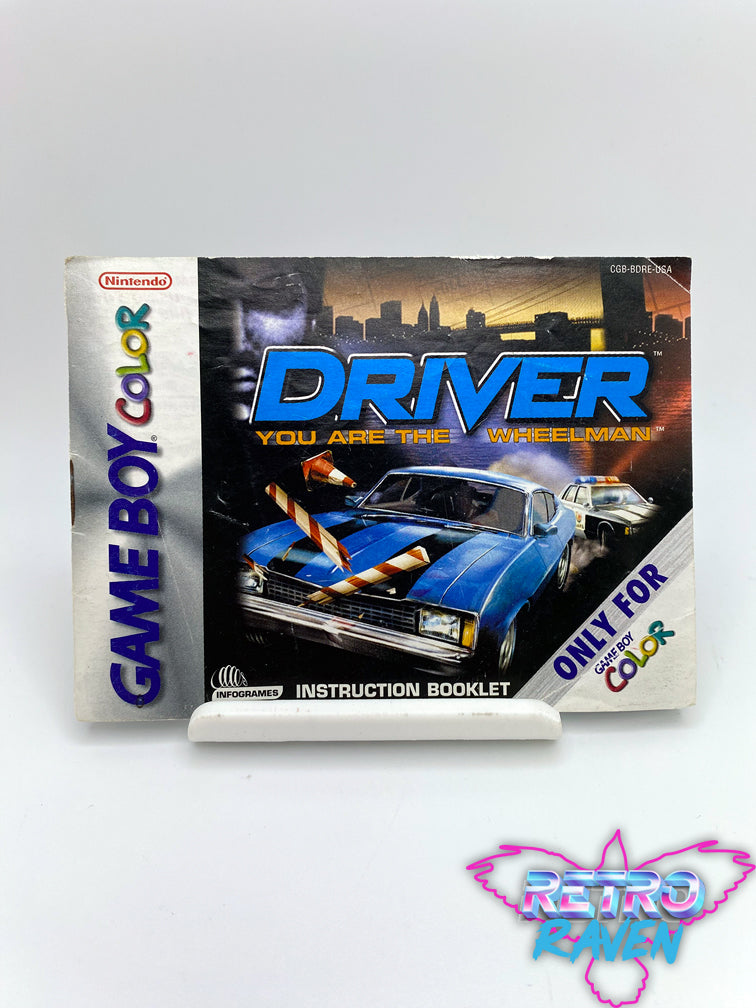 Driver - GBC Manuals – Retro Raven Games