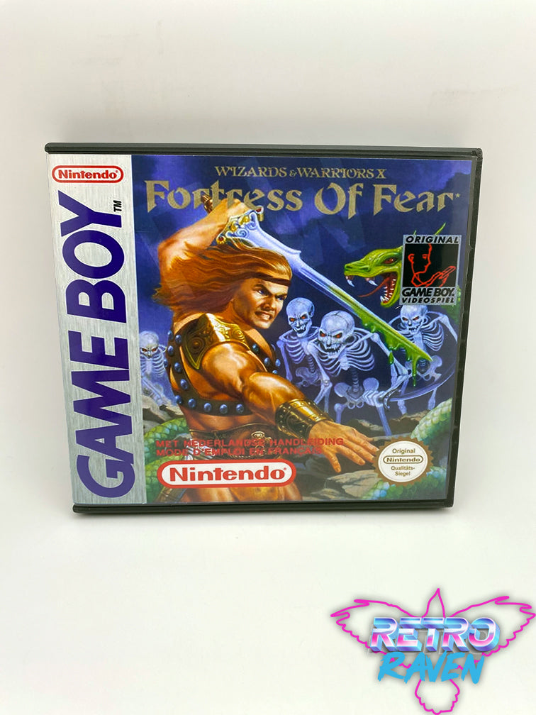Wizards & Warriors X: Fortress of Fear - Game Boy Classic – Retro Raven ...