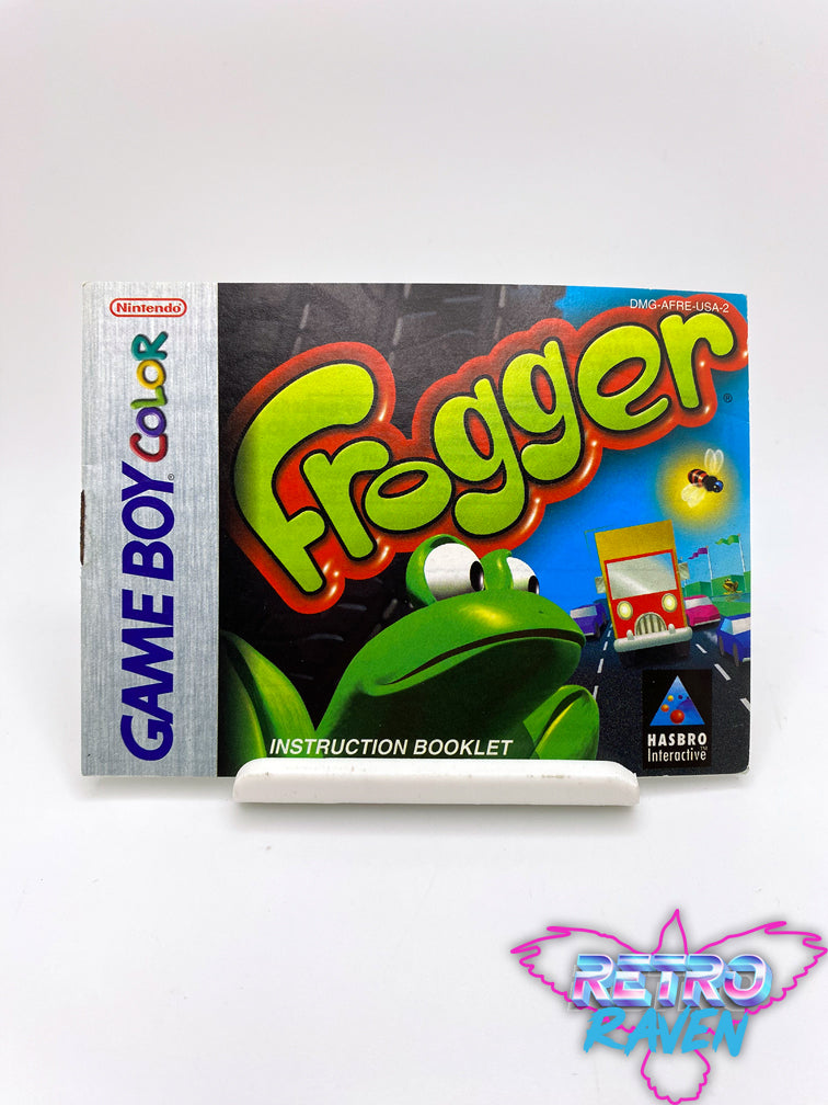 Frogger - GBC Manuals – Retro Raven Games