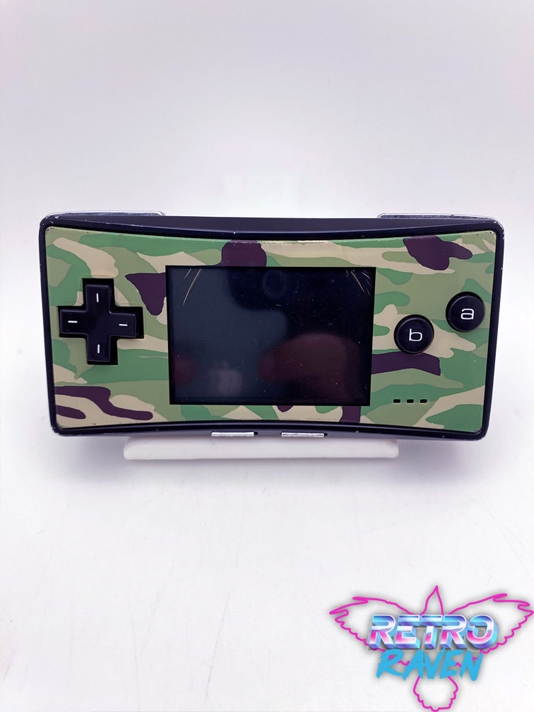 Nintendo Game Boy Advance Micro - Camo Plate – Retro Raven Games