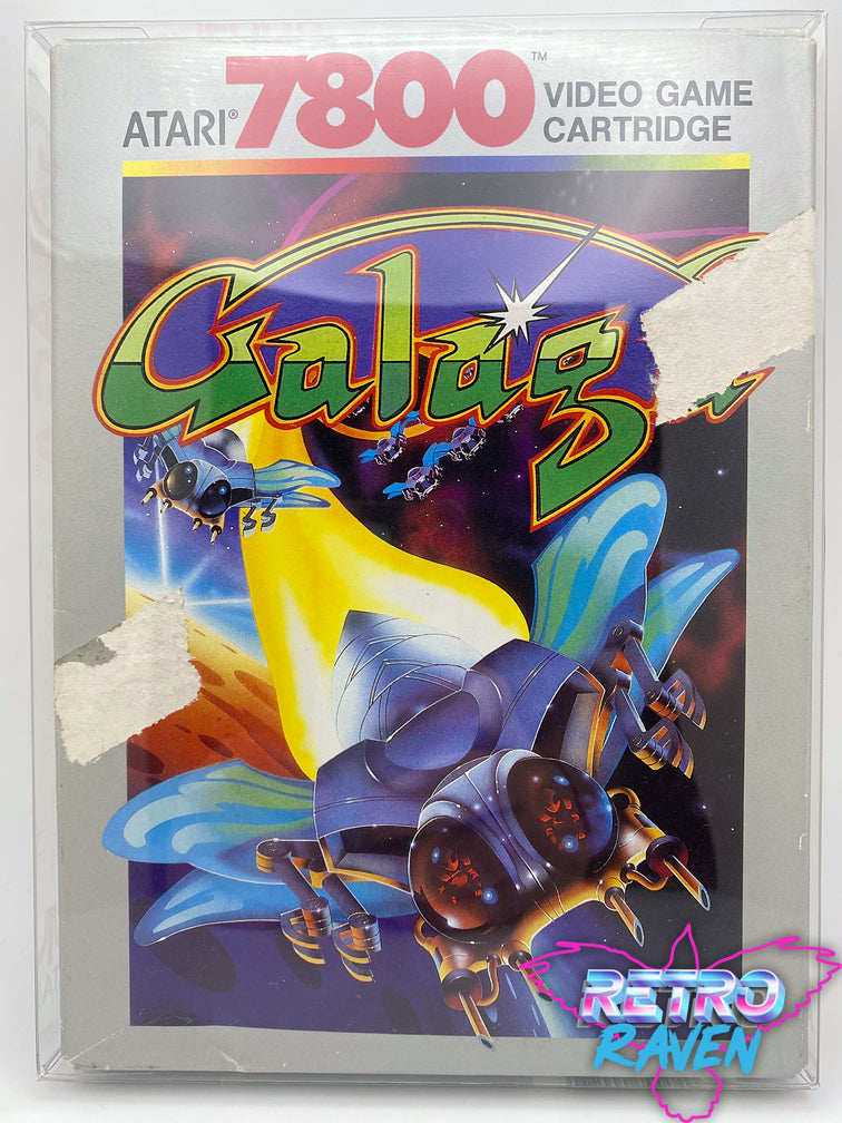 Galaga - Atari 7800 [Complete] – Retro Raven Games