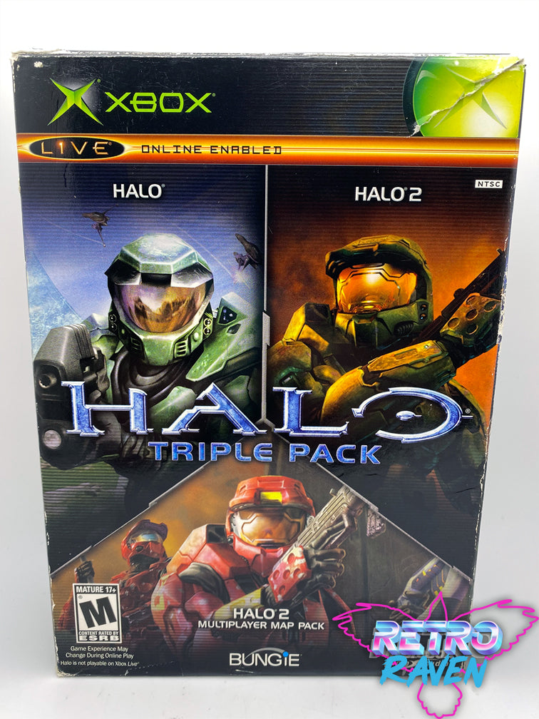 Halo Triple Pack - Original Xbox – Retro Raven Games