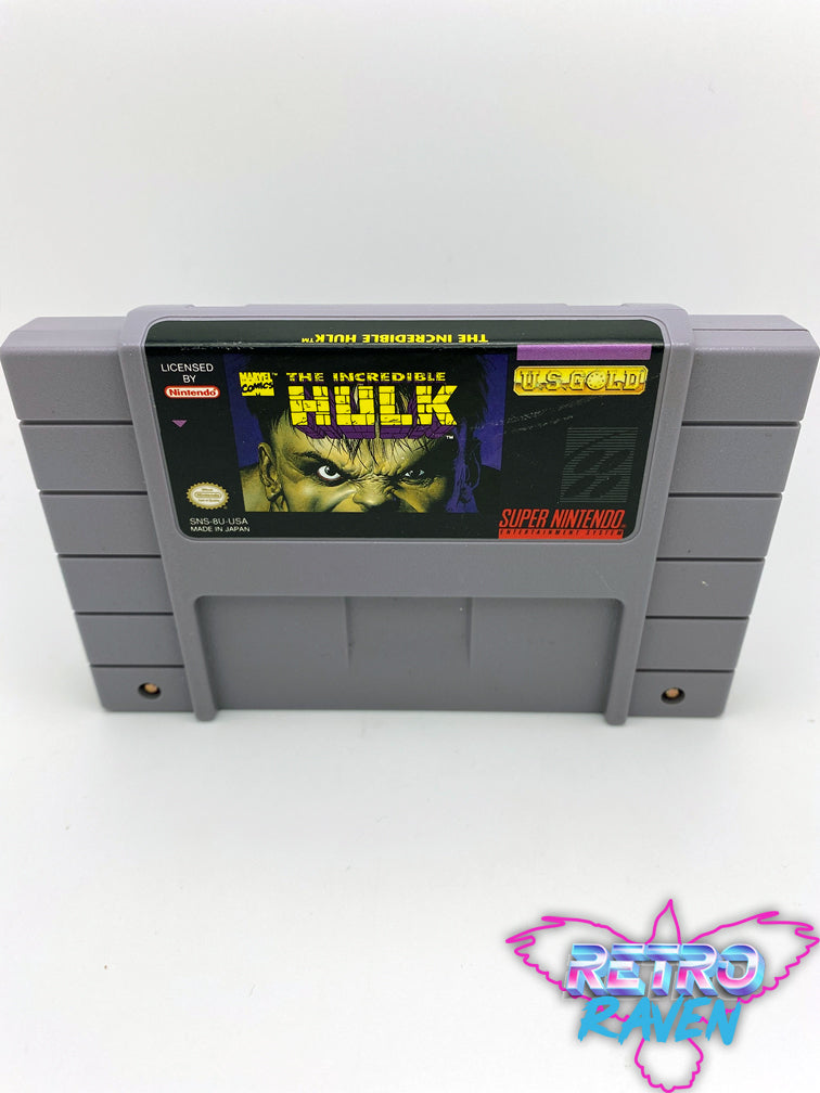 The Incredible Hulk - Super Nintendo – Retro Raven Games