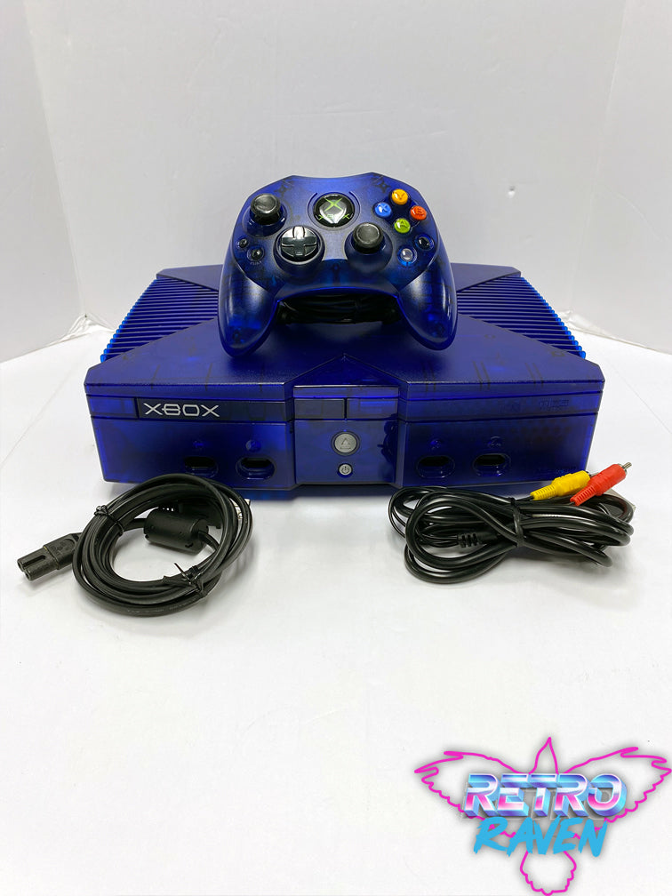 Blue Korean Original Xbox Console – Retro Raven Games