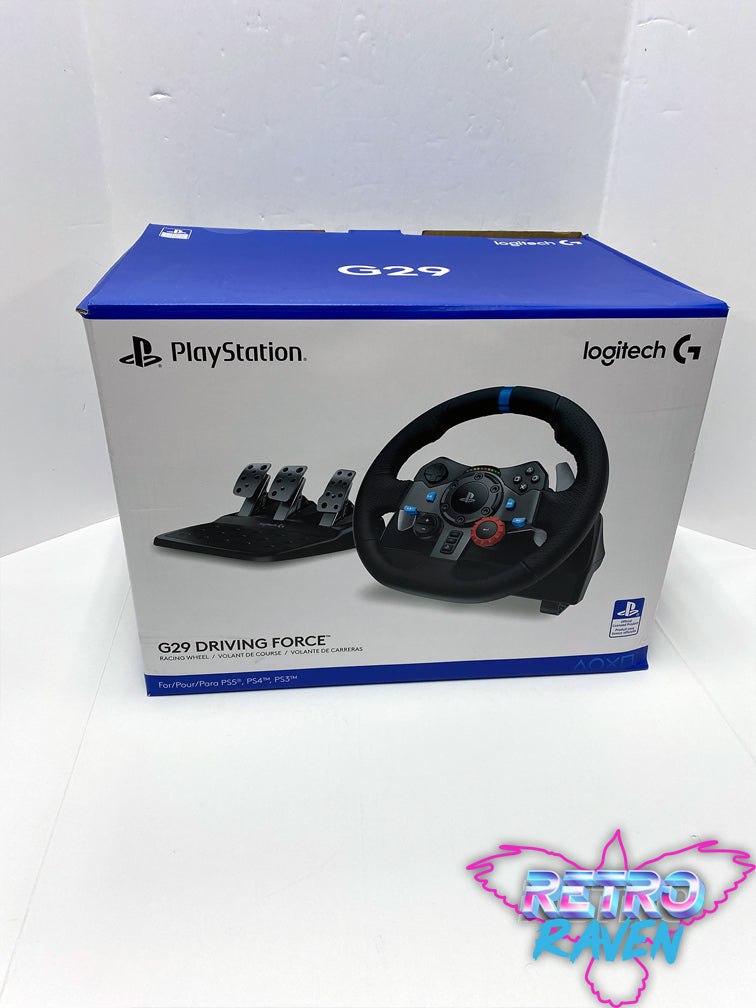 Logitech G29 Driving Force Racing Wheel - Playstation 4 – Retro Raven Games