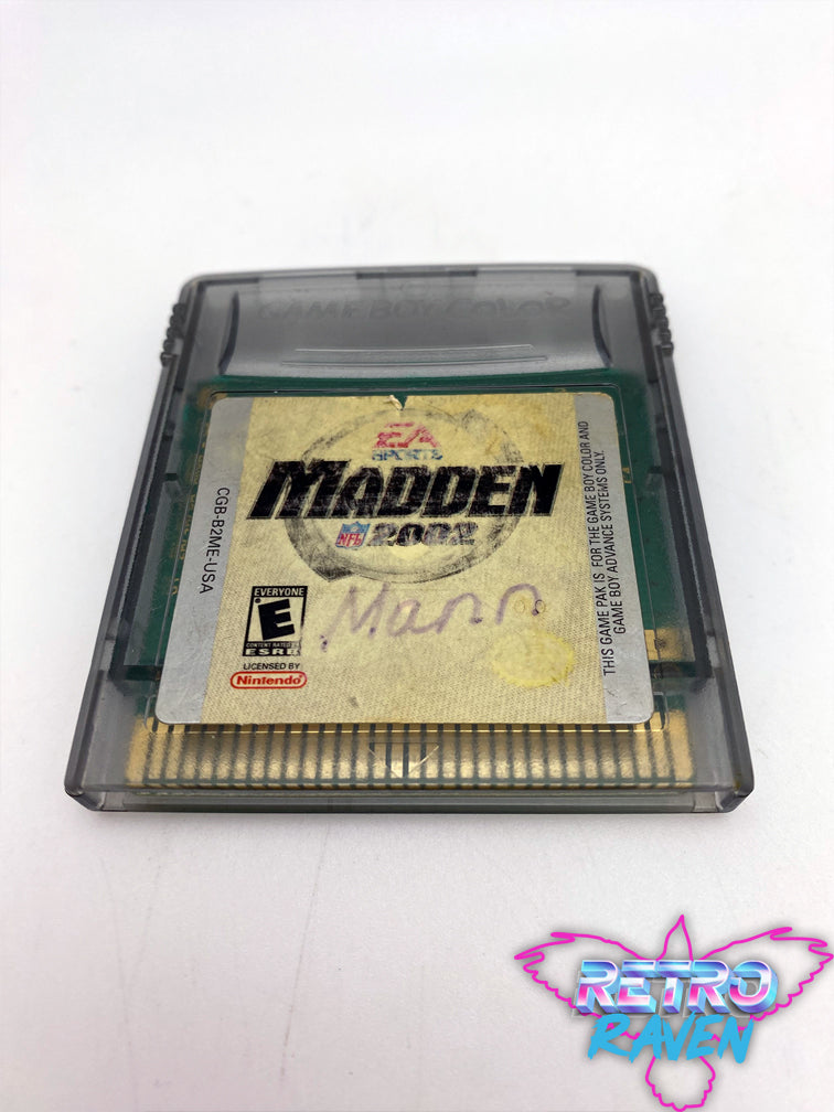 Madden 2002 - Game Boy Color – Retro Raven Games