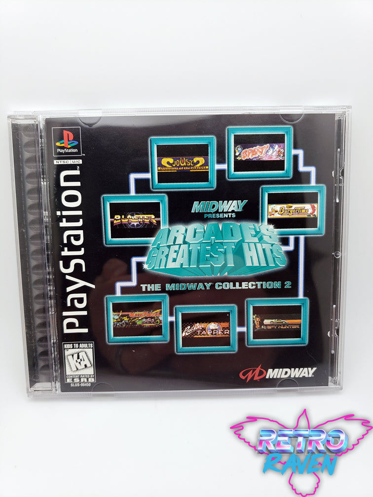 Midway Arcade Collection 2 - Playstation 1 – Retro Raven Games