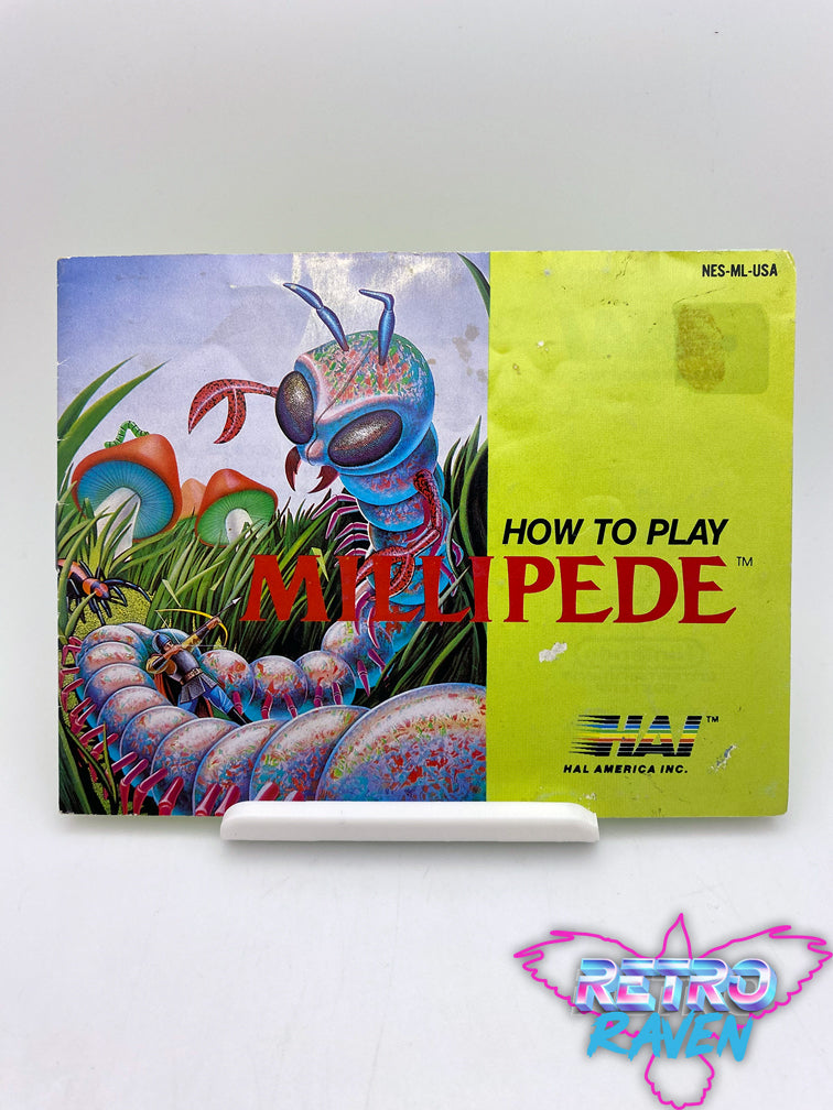 Millipede - NES Manual – Retro Raven Games