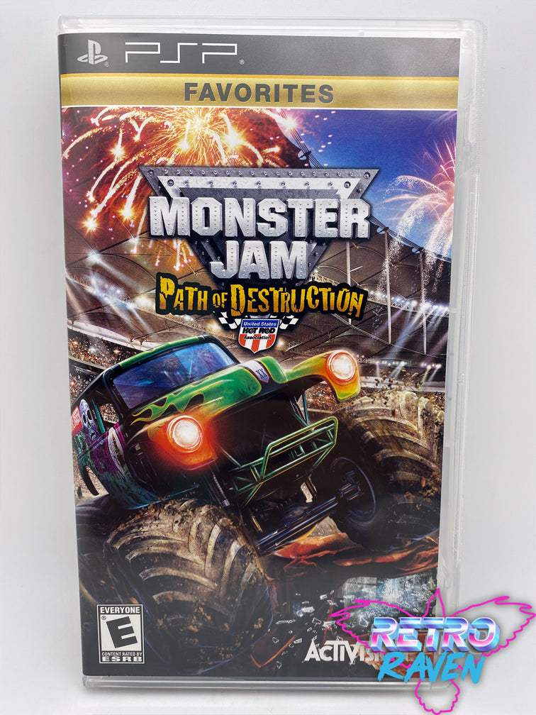 Monster Jam: Path of Destruction - Playstation Portable (PSP) – Retro ...