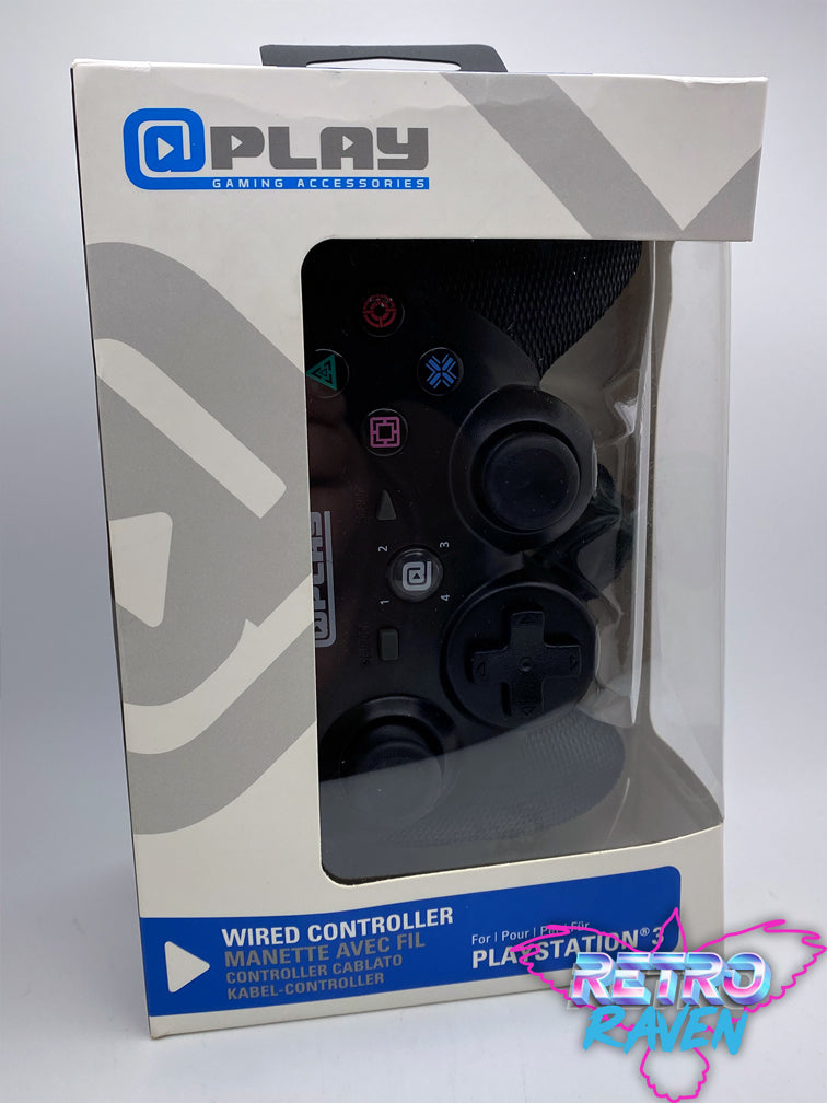 New Third Party Wired Playstation 3 Controller – Retro Raven Games