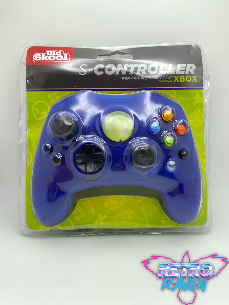 [New] Old Skool Wired Type S Original Xbox Controller – Retro Raven Games