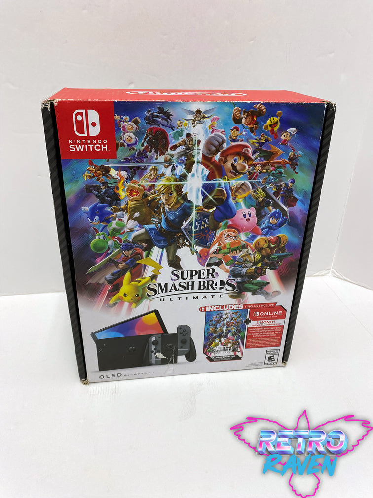 Nintendo Switch OLED Console - Super Smash Bros. Ultimate – Retro Raven ...