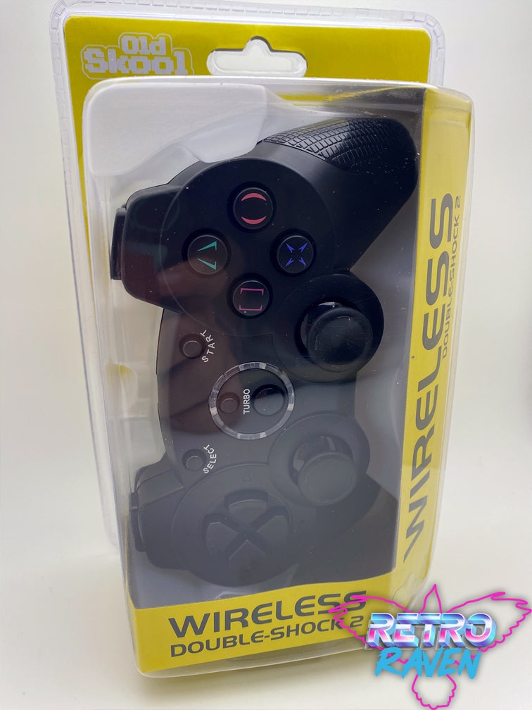 Old Skool PS2 Wireless DOUBLE-SHOCK 2 Controller – Retro Raven Games