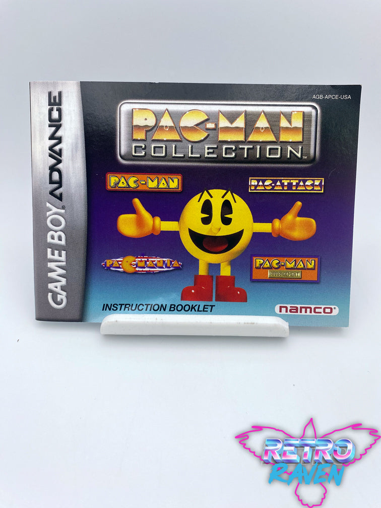Pac-Man Collection - GBA Manual – Retro Raven Games