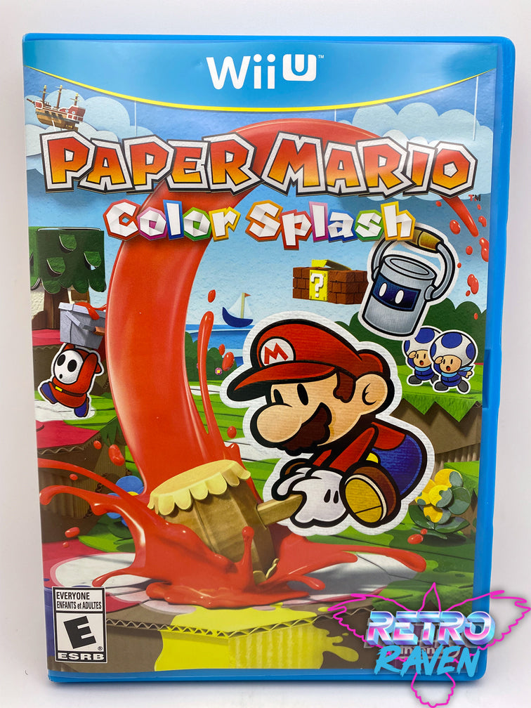 Paper Mario: Color Splash - Nintendo Wii U – Retro Raven Games