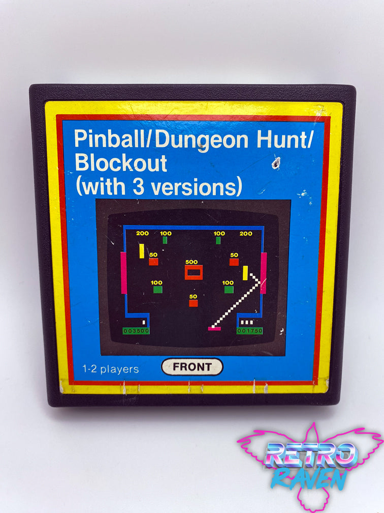 Pinball/Dungeon Hunt/Blockout - APF MP1000 Game – Retro Raven Games