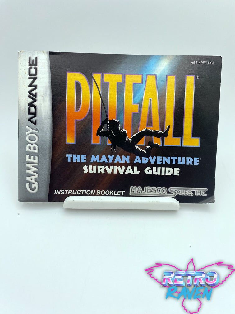 Pitfall: The Mayan Adventure - GBA Manual – Retro Raven Games