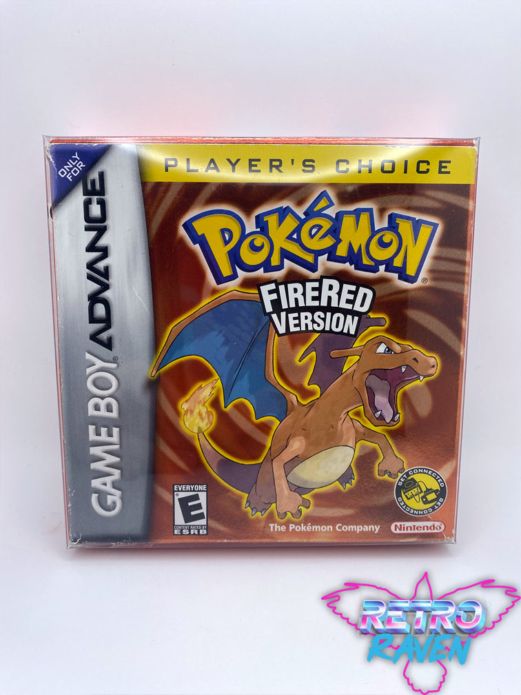 Pokémon FireRed Version Player's Choice - Game Boy Advance - Complete ...