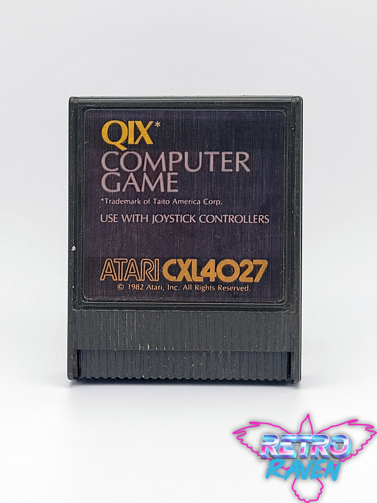 Qix - Atari 400 – Retro Raven Games