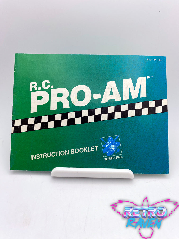 R.C. Pro-Am - NES Manual – Retro Raven Games