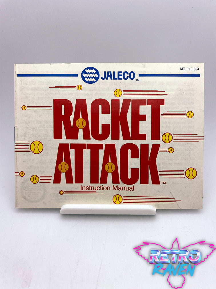 Racket Attack - NES Manual – Retro Raven Games
