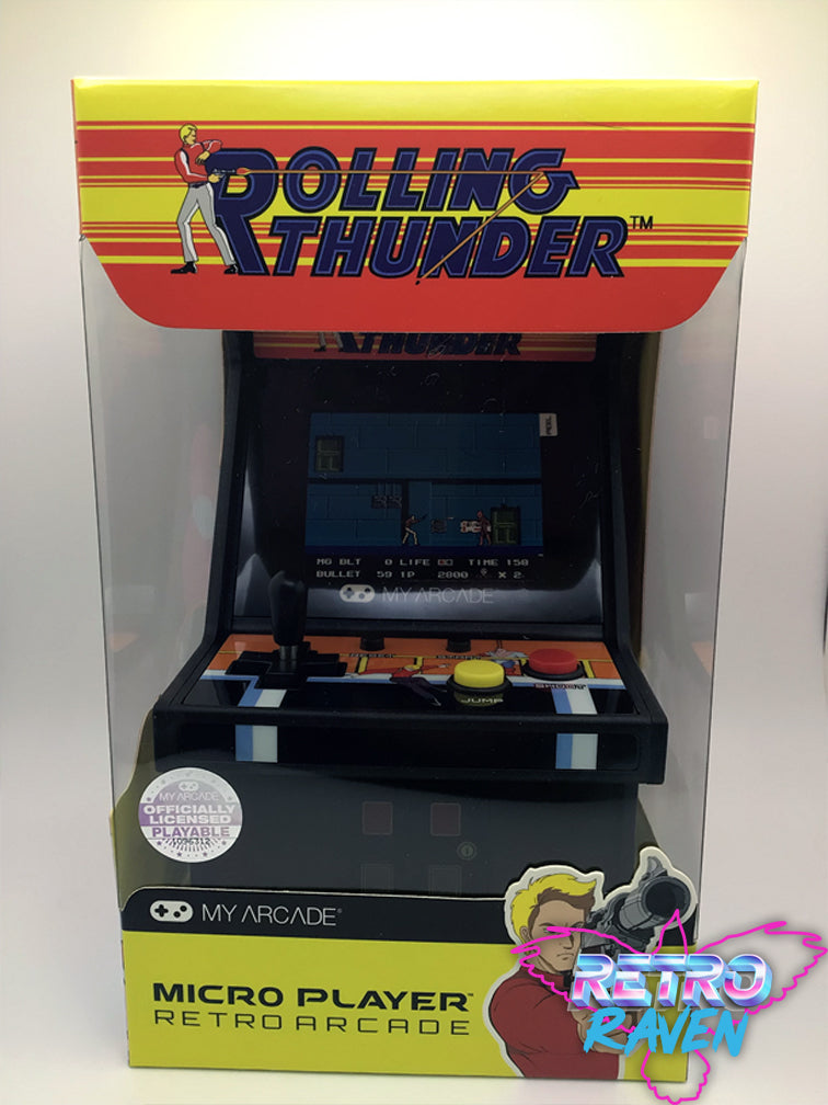 Rolling Thunder Micro Player - Retro Arcade – Retro Raven Games