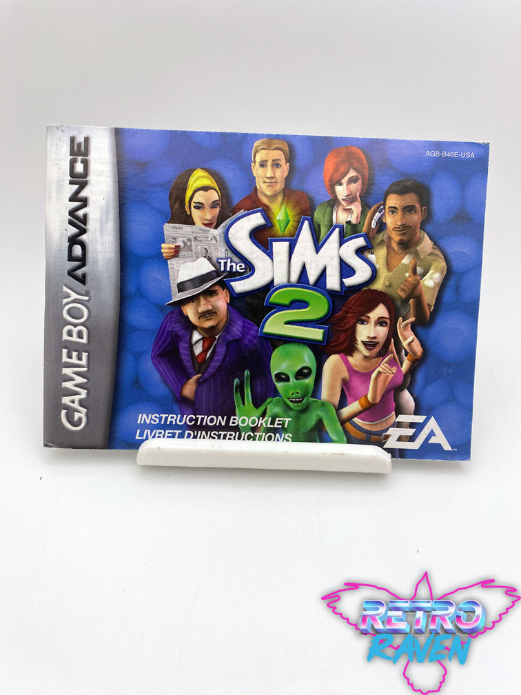 The Sims 2 - GBA Manual – Retro Raven Games