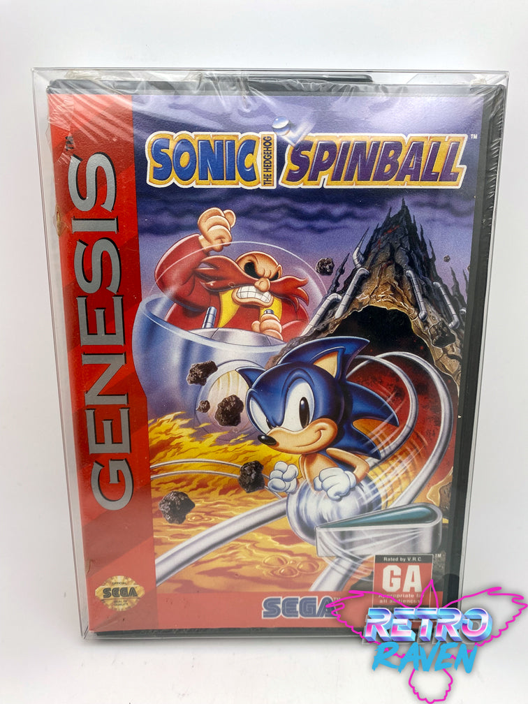 Sonic the Hedgehog: Spinball - Sega Genesis - Sealed – Retro Raven Games