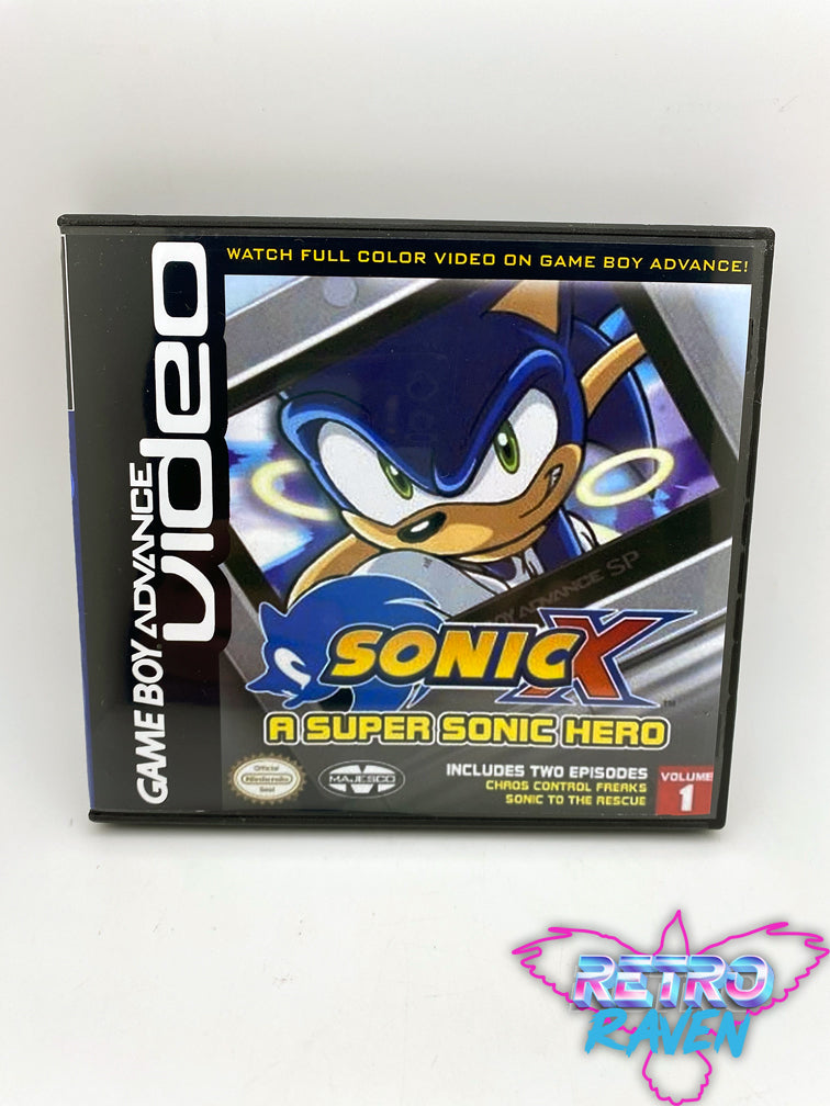 Sonic X: A Super Sonic Hero - Game Boy Advance Video – Retro Raven Games