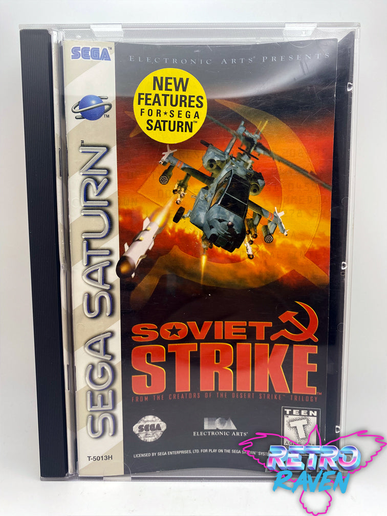 Soviet Strike - Sega Saturn – Retro Raven Games
