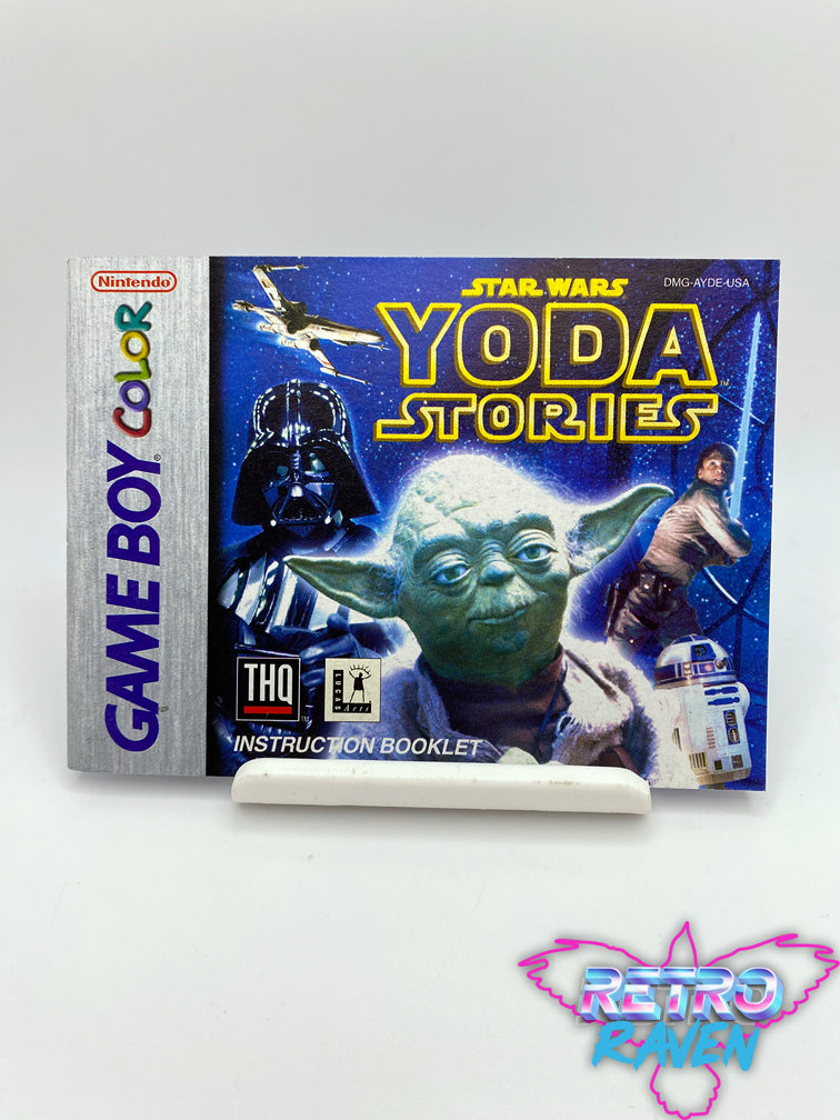 Star Wars: Yoda Stories - GBC Manuals – Retro Raven Games