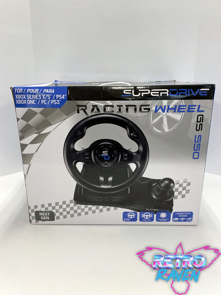 SUBSONIC Superdrive - GS550 Racing Wheel - Xbox Series X/S – Retro ...