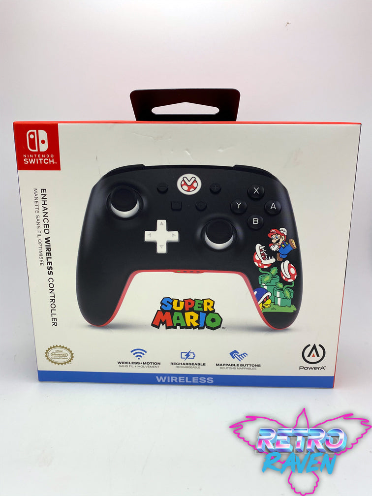 Super Mario PowerA Wireless Controller - Nintendo Switch – Retro Raven ...
