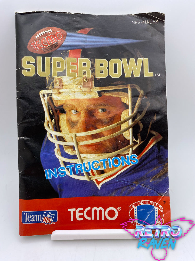 Tecmo Super Bowl - NES Manual – Retro Raven Games