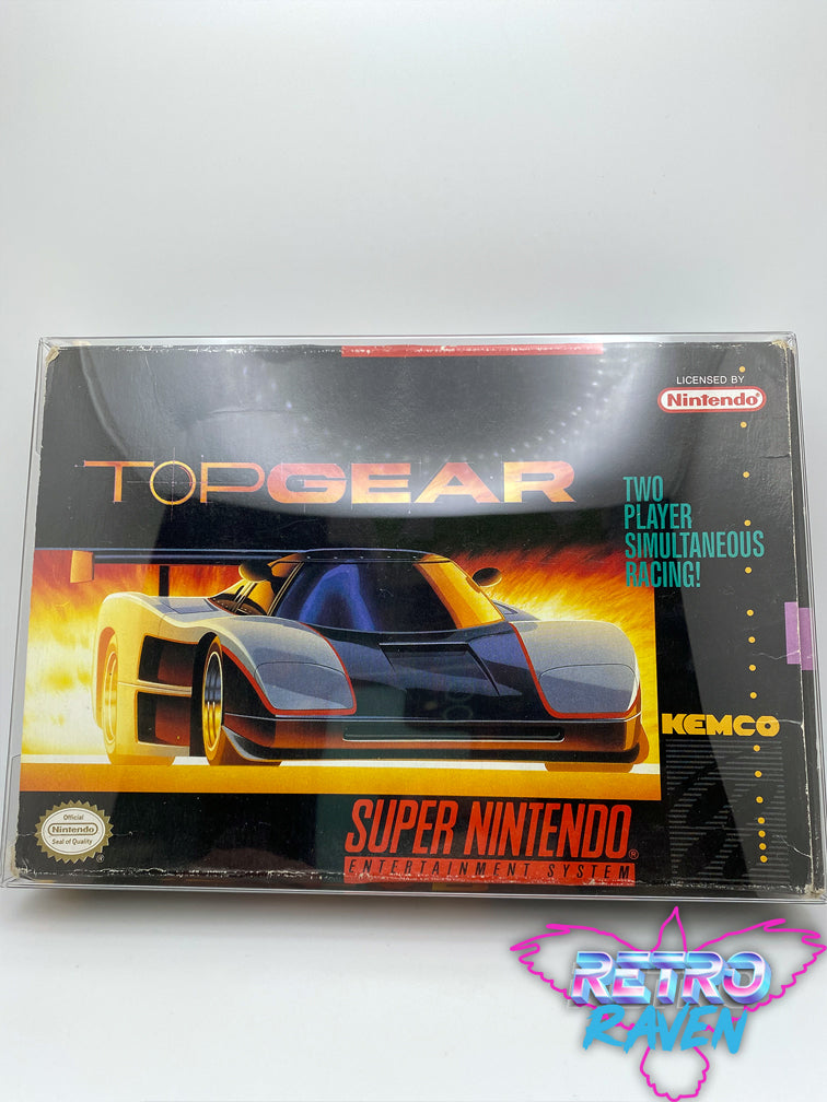 Top Gear - Super Nintendo - Complete – Retro Raven Games