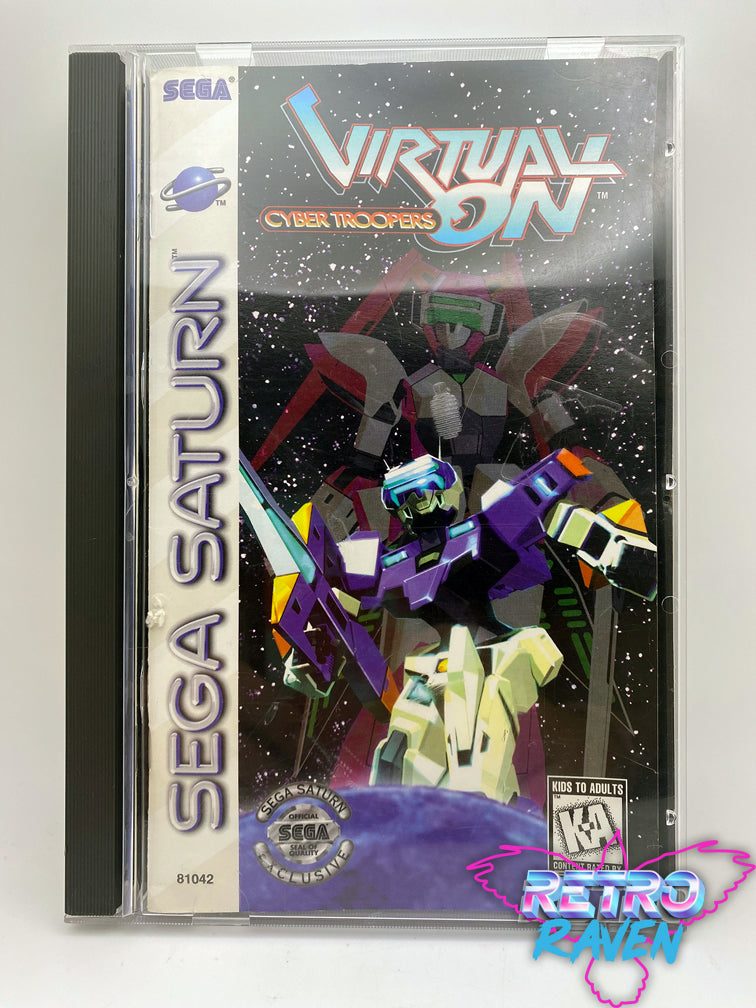 Virtual On: Cyber Troopers - Sega Saturn – Retro Raven Games