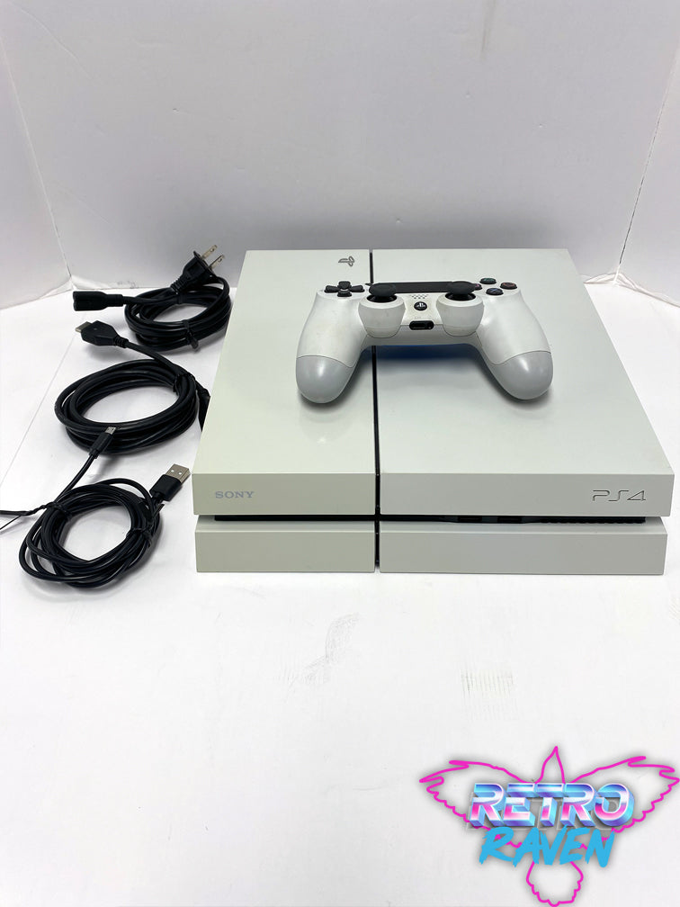 White Playstation 4 - Launch Console – Retro Raven Games